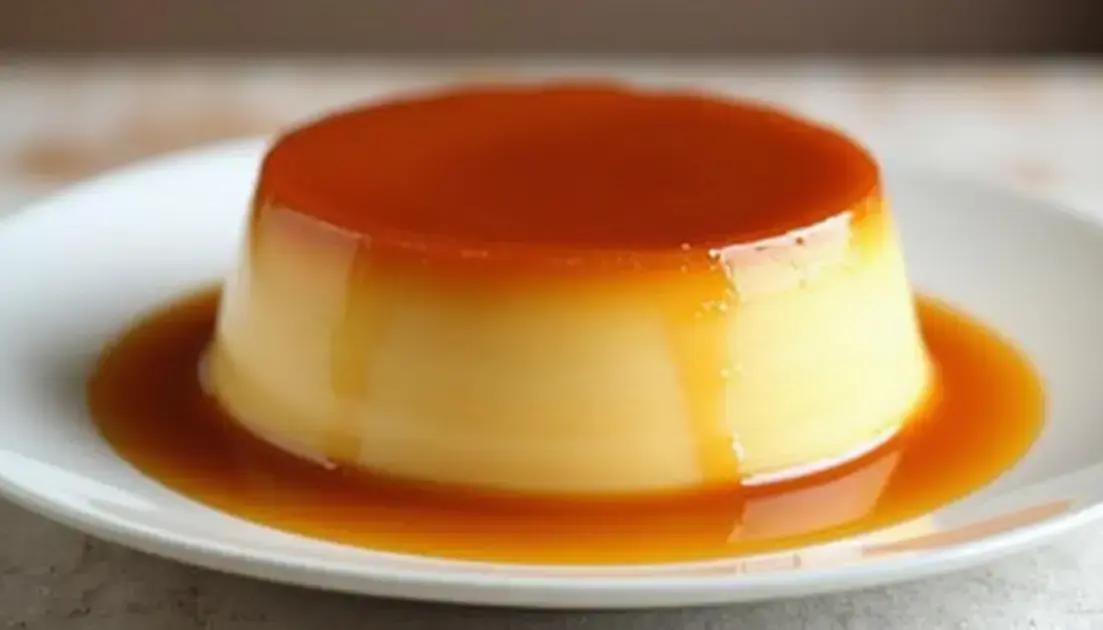 Flan espanhol: sobremesa cremosa e prática para encantar a família