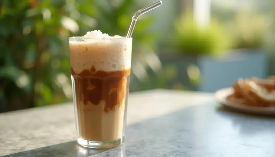 Frappé Grego: refresque seus dias com essa receita fácil e cremosa
